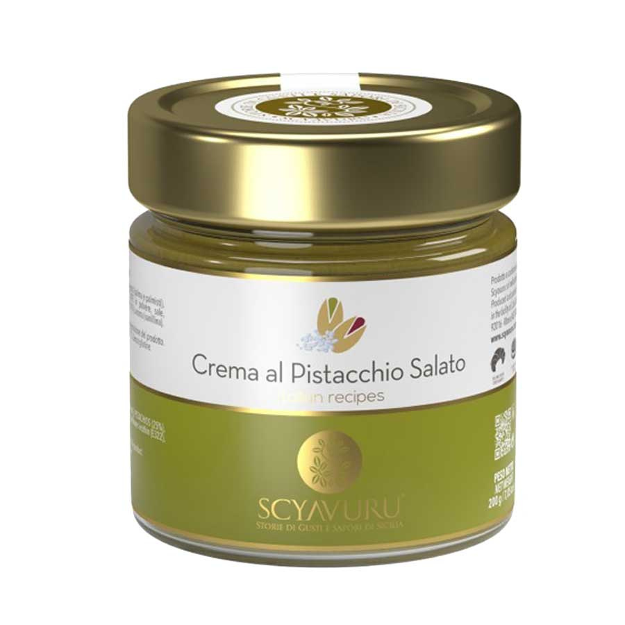 Salted Pistachio Cream 200 gr Scyavuru Sicily