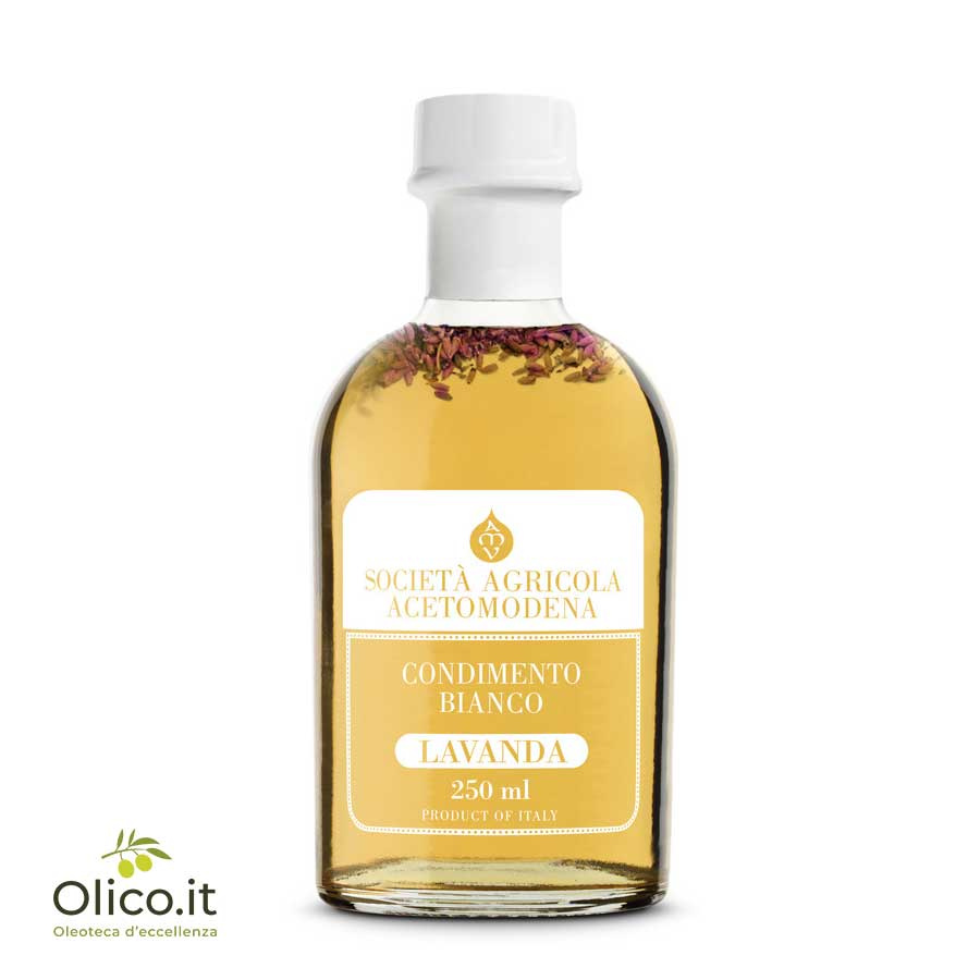 Witte Wijndressing met Lavendel 250 ml Acetomodena