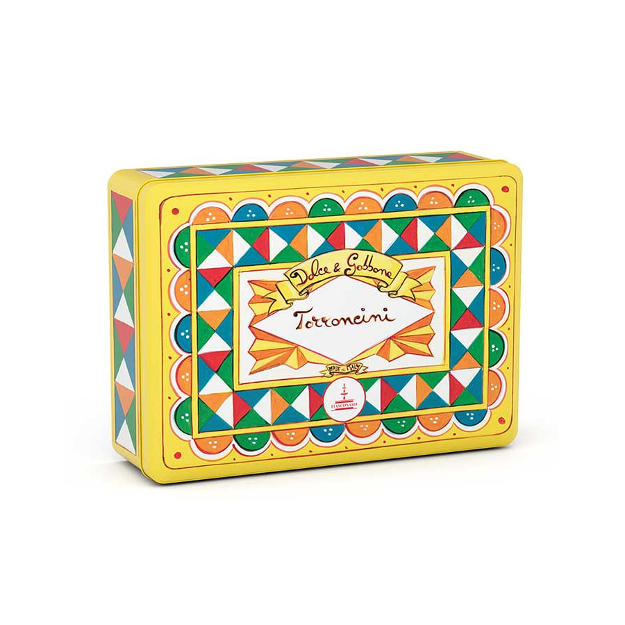 Torroncini morbidi Fiasconaro in latta Dolce e Gabbana 250 gr