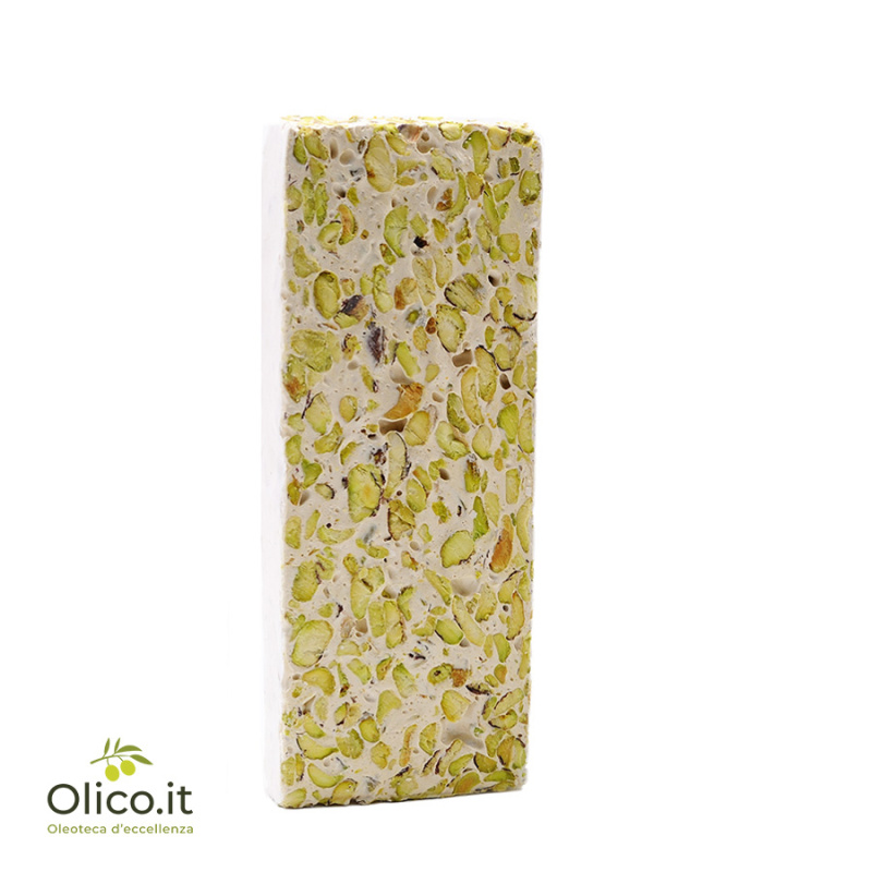 Turrón Desmenuzado con Pistachos 200 gr Barbero Sicilia