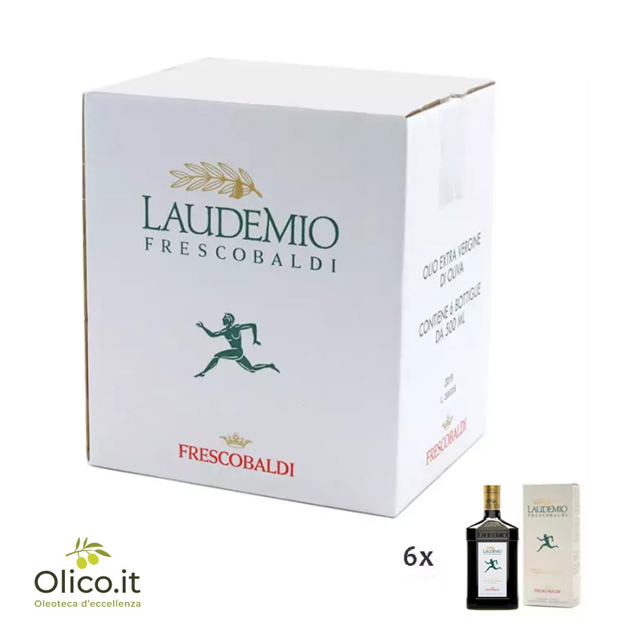 Carton Aceite de oliva virgen extra Laudemio 500 ml Frescobaldi