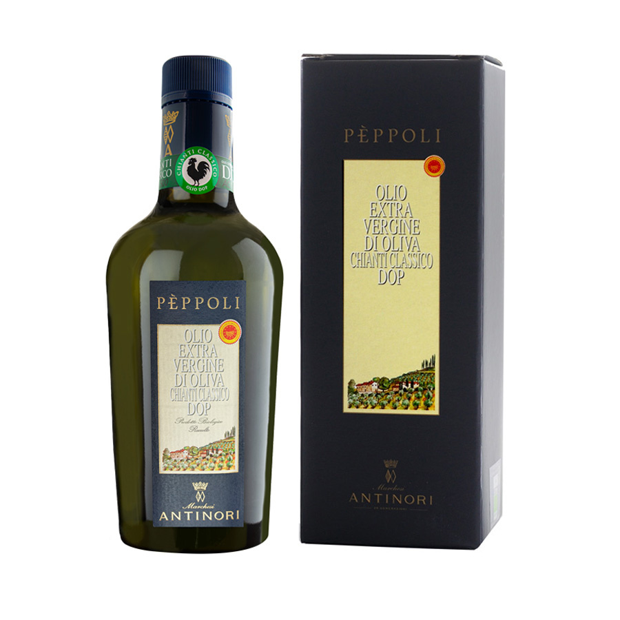 Aceite Oliva Virgen Extra Pèppoli DOP Chianti Classico Antinori 500 ml