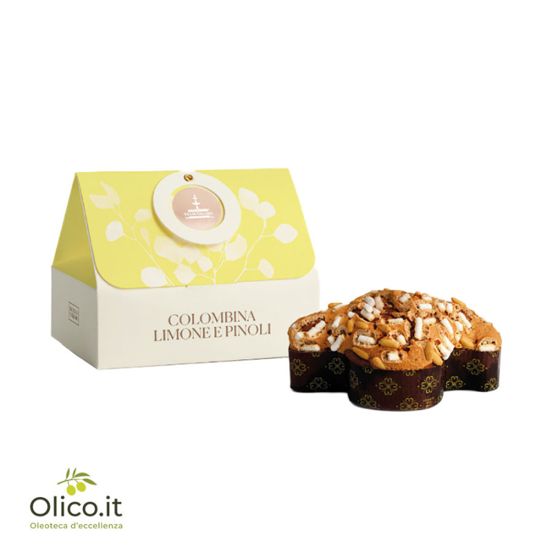 Fiasconaro Colombina cake with Lemon and Pine Nuts 100 gr
