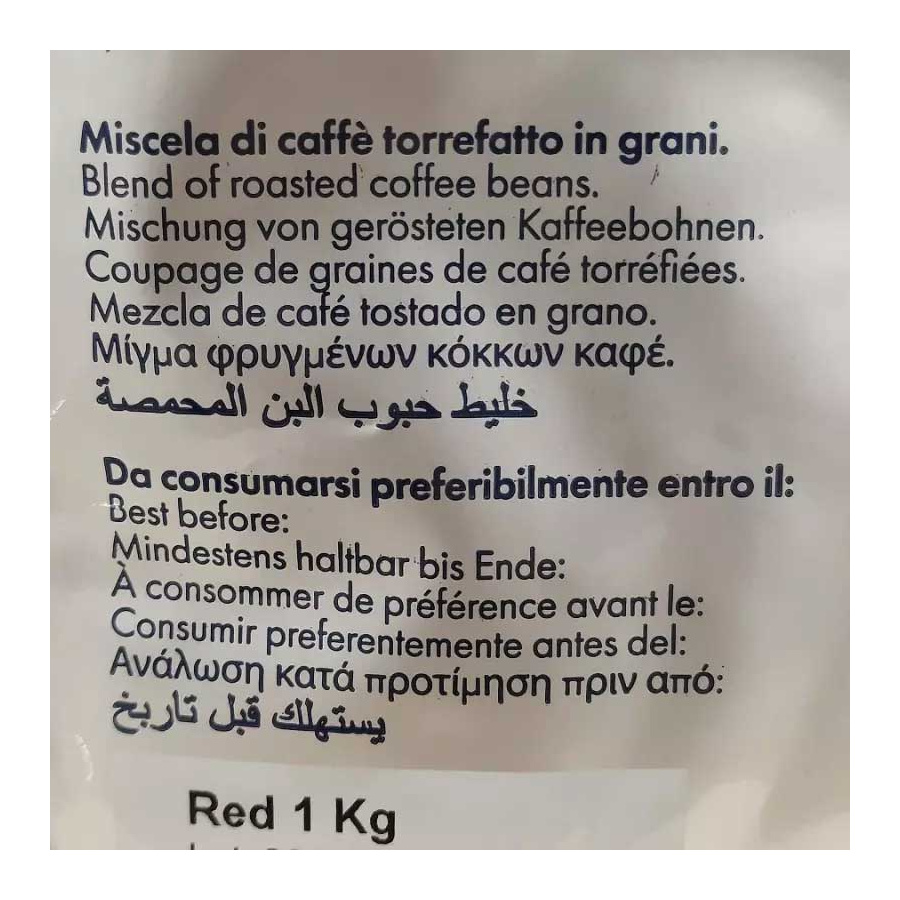 Offerta Caffè in grani Vending Caffè Borbone Miscela ROSSA 12 kg