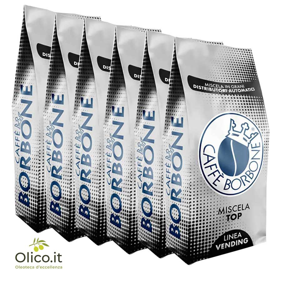 Oferta Caffè Borbone Granos de Café Mezcla TOP 1 kg x 6