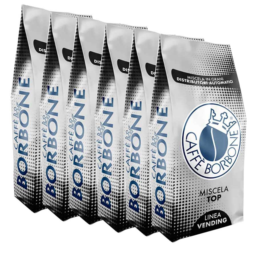 Oferta Caffè Borbone Granos de Café Mezcla TOP 1 kg x 6