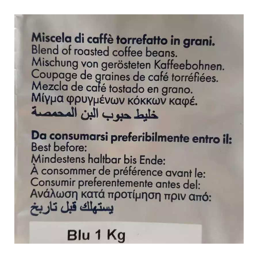 Oferta Granos de Café Caffè Borbone Mezcla Roja, Azul y Top 1 kg x 3