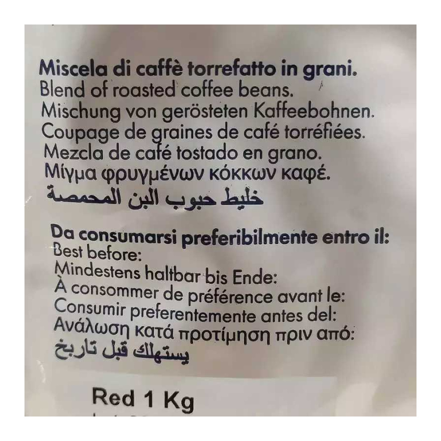 Offer Caffè Borbone Coffee Beans Red, Blue and Top Blend 1 kg x 3