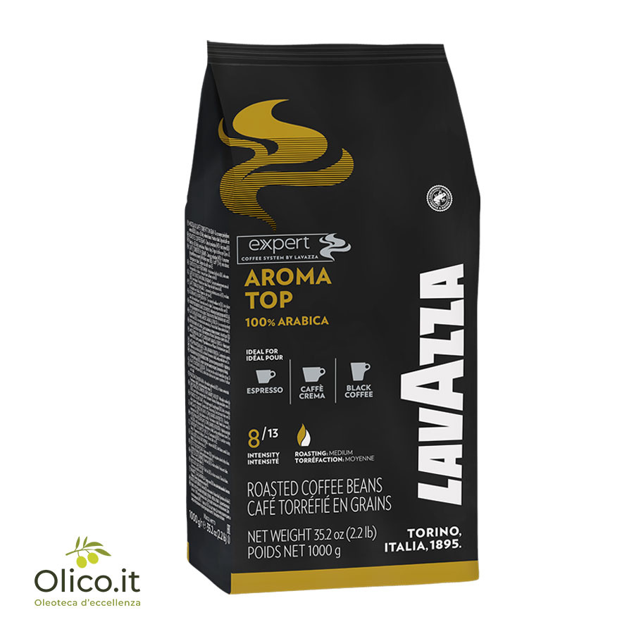 Lavazza Coffee Beans 100% Arabica Aroma Top 1 kg