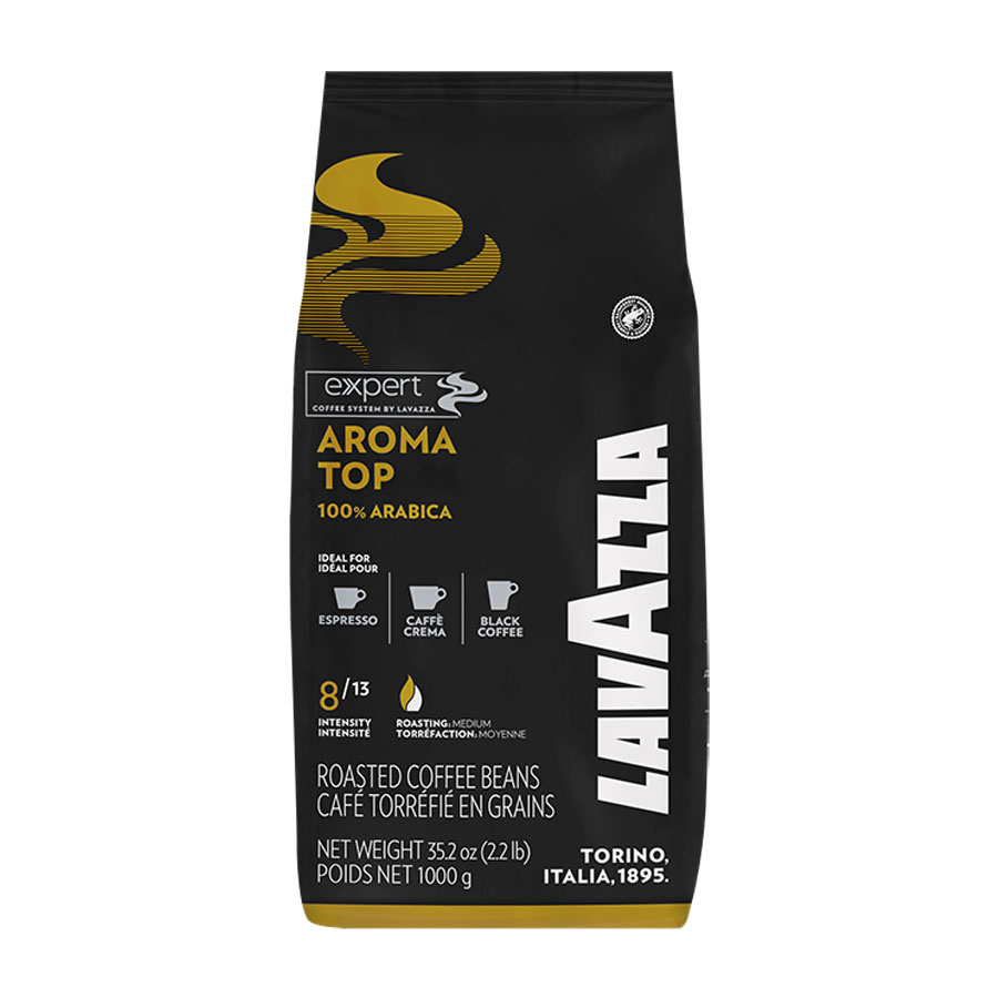 Lavazza café en grano 100% Arábica Aroma Top 1 kg