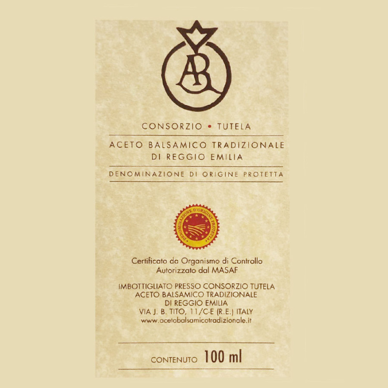 Malpighi Traditional Balsamic Vinegar Reggio Emilia DOP Gold 100 ml