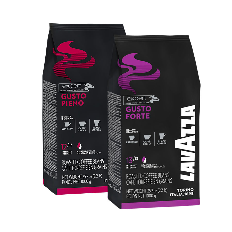 Promo Bipack Lavazza Coffee beans Gusto Pieno e Gusto Forte 1 kg x 2