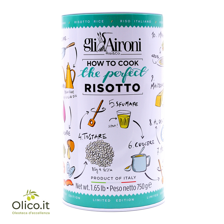 Riso Carnaroli con Gemma in latta the Perfect Risotto 750 gr