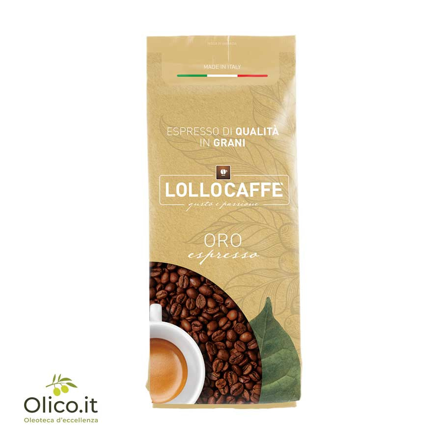 Coffee Beans Vending GOLD Blend Lollo Caffè 1 kg