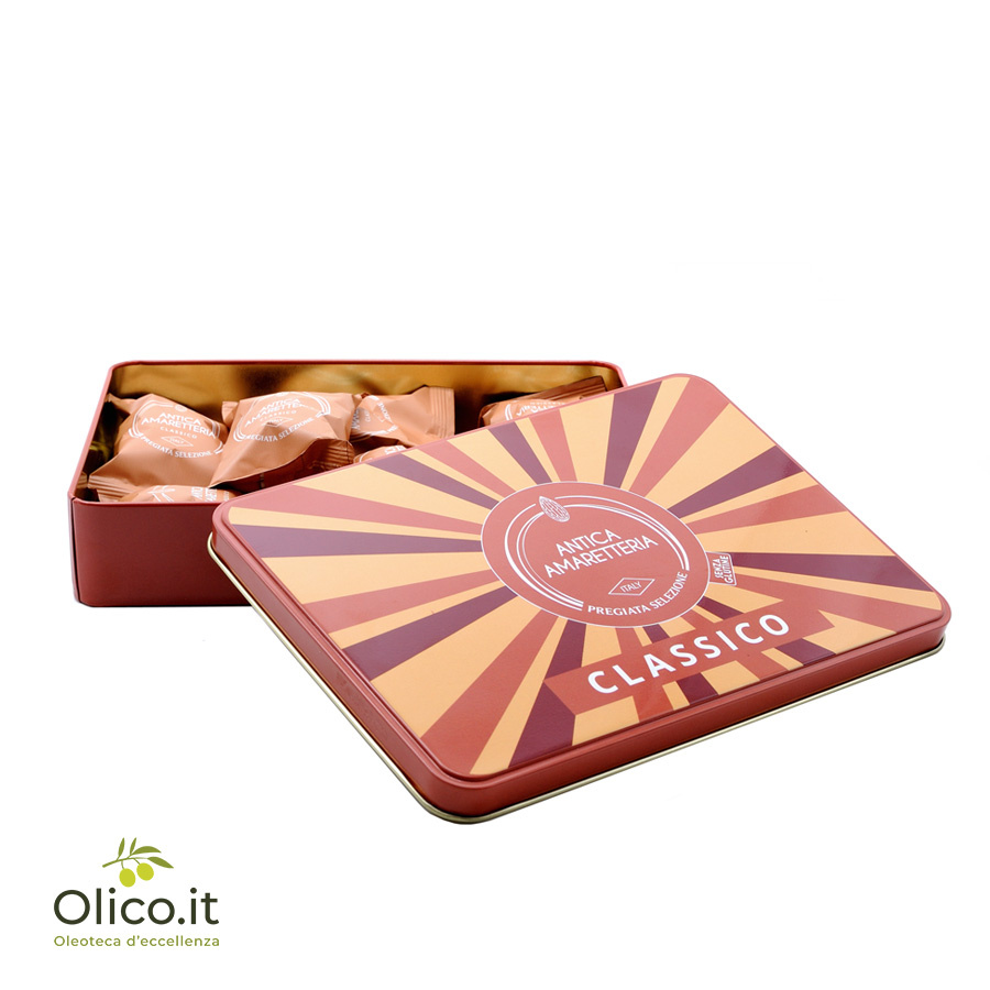 Classic Soft Amaretti in Tin 150 gr Barbero Sicily