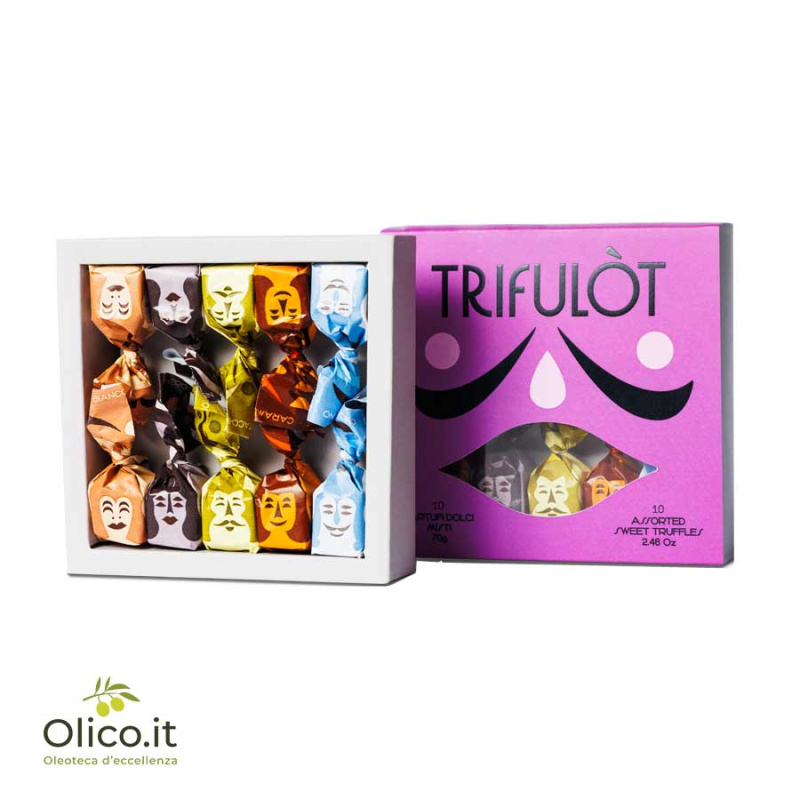 Journey of Taste Trifulòt Assorted Sweet Truffles 70 gr Tartuflanghe