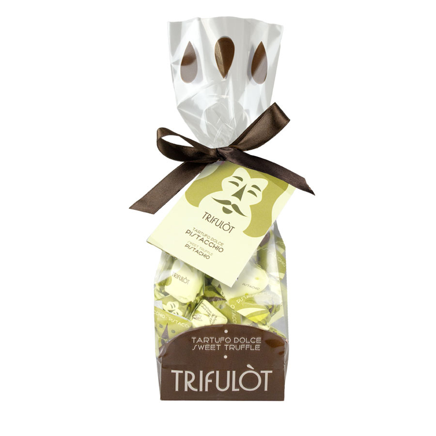 Trifulòt Pistachio Sweet Truffle Pralines Tartuflanghe Piemonte 180 gr