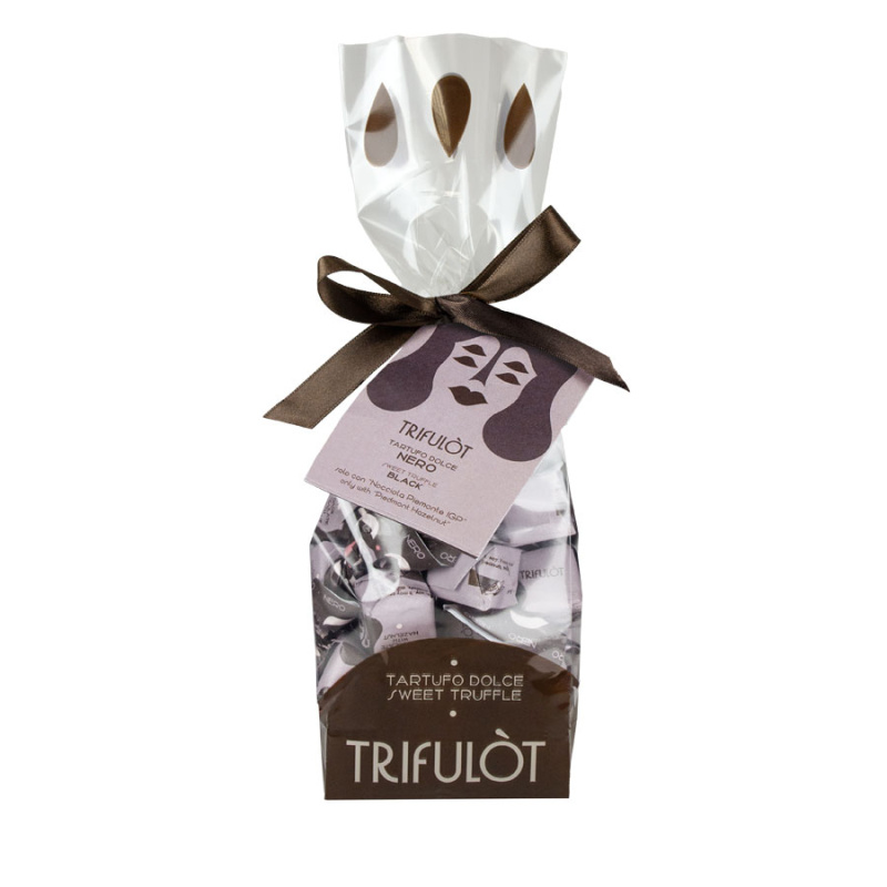 Trifulòt Black Sweet Truffle Pralines Tartuflanghe Piemonte 180 gr