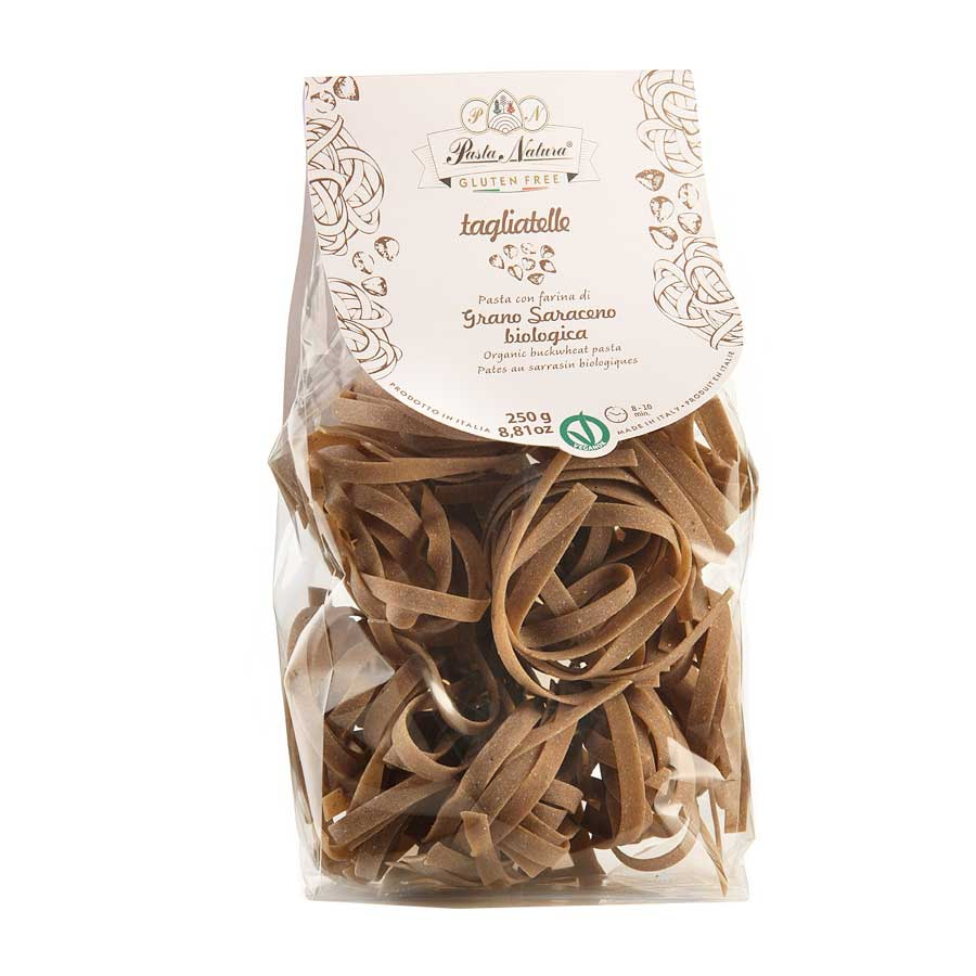 Glutenfreie Tagliatelle mit Bio-Buchweizenmehl 250 gr Pasta Natura
