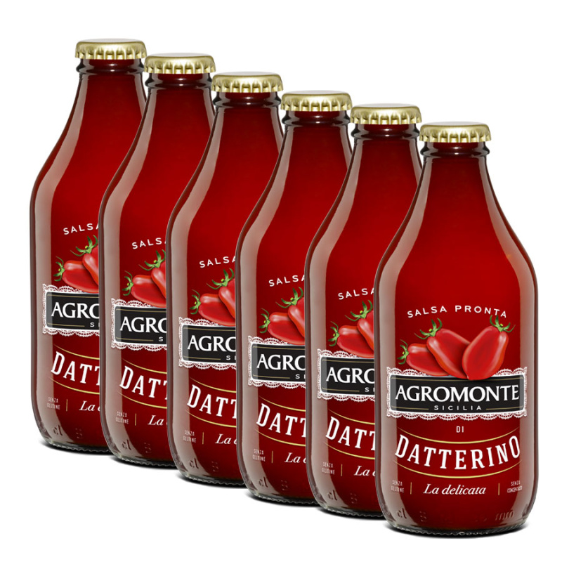Offer Ready to use Agromonte Datterino Tomato Pasta Sauce 330 gr x 6