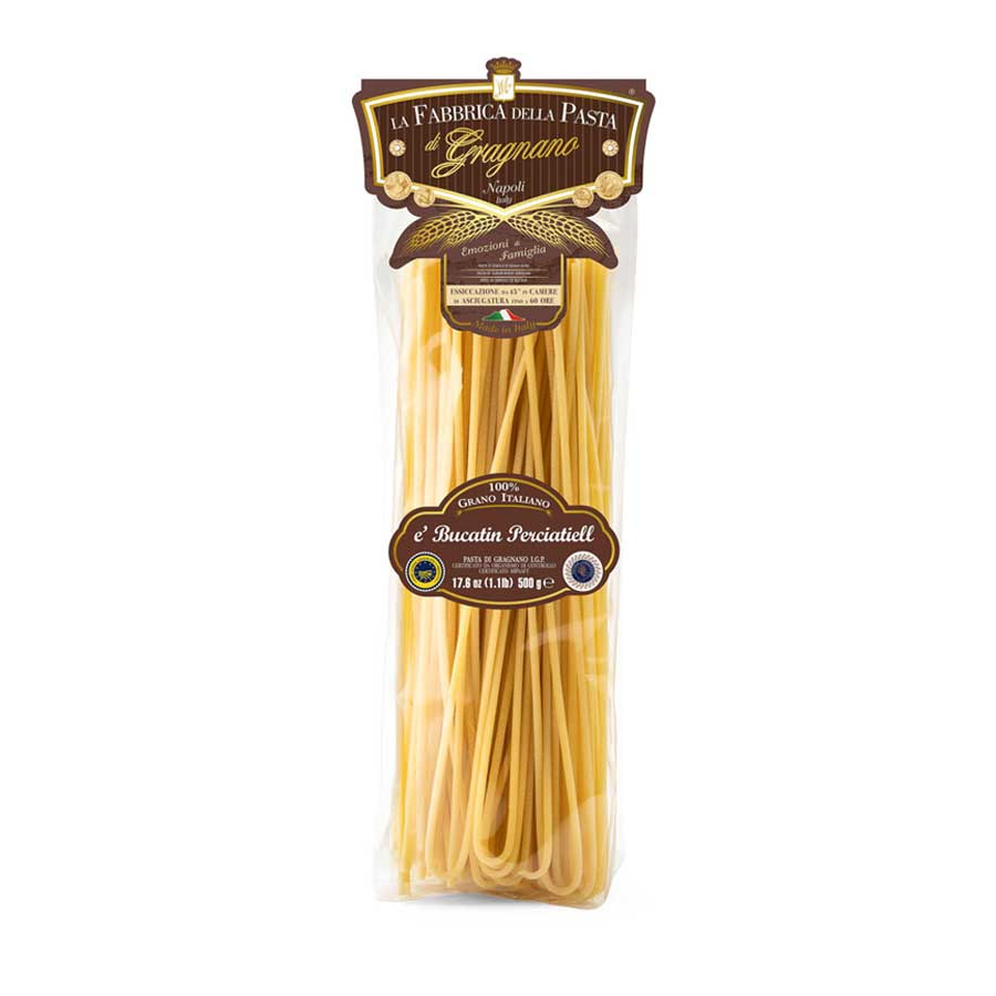 e Bucatini Gragnano Pasta IGP 500 gr Fabbrica della Pasta