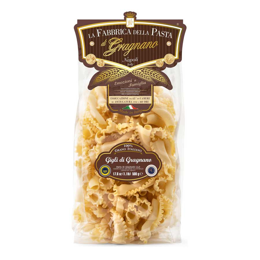 Gigli Pasta Gragnano IGP 500 gr Pasta di Gragnano Fabbrica della Pasta