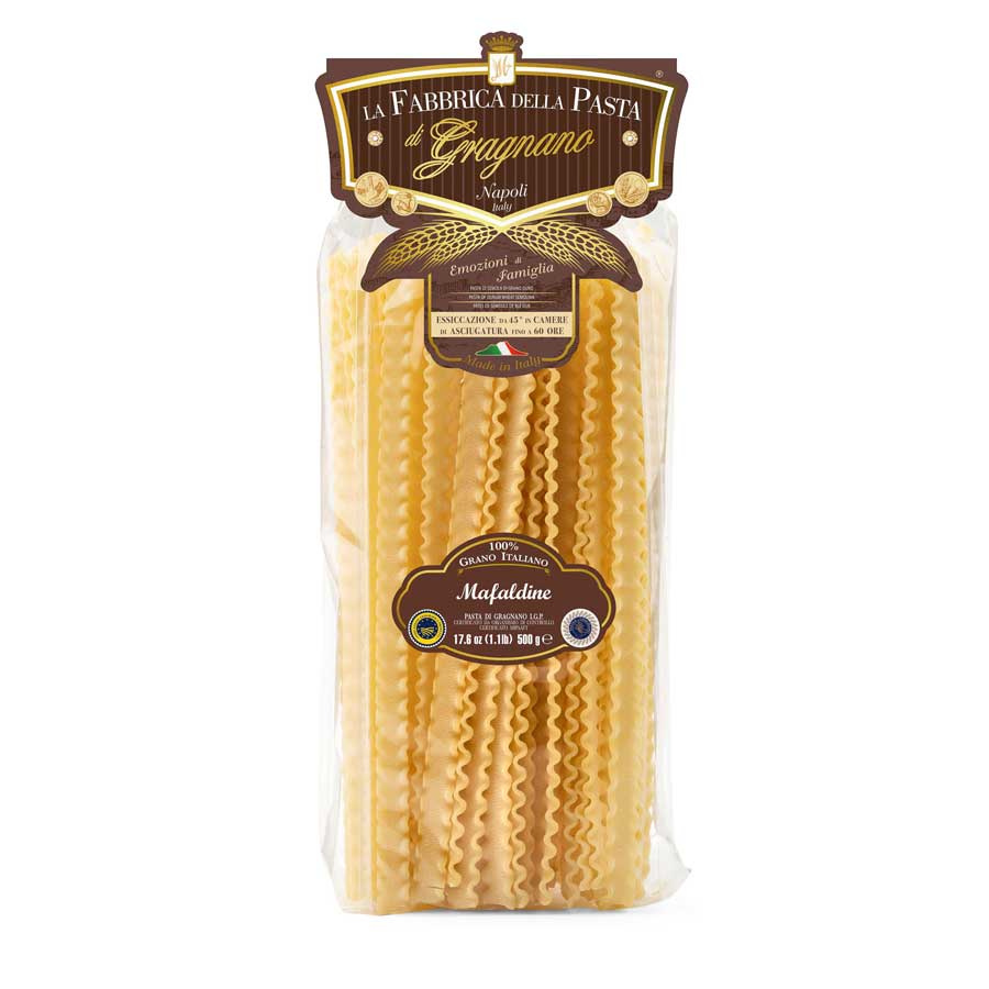 Mafaldine- Gragnano Pasta PGI 500 gr la fabbrica della pasta