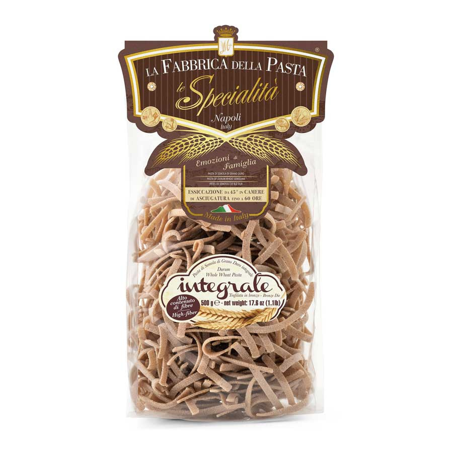 Scialatielli Pâtes Complètes 500 gr La Fabbrica della Pasta Gragnano
