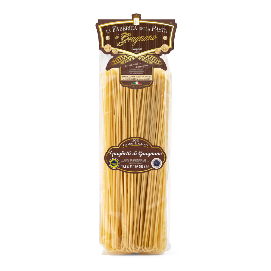 'e Spaghetti Gragnano Pasta PGI 500 gr Fabbrica della Pasta Gragnano