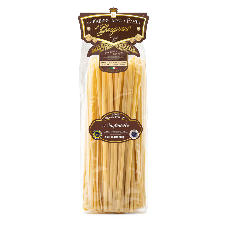 E Tagliatelle Pâtes de Gragnano IGP 500 gr Fabbrica della Pasta