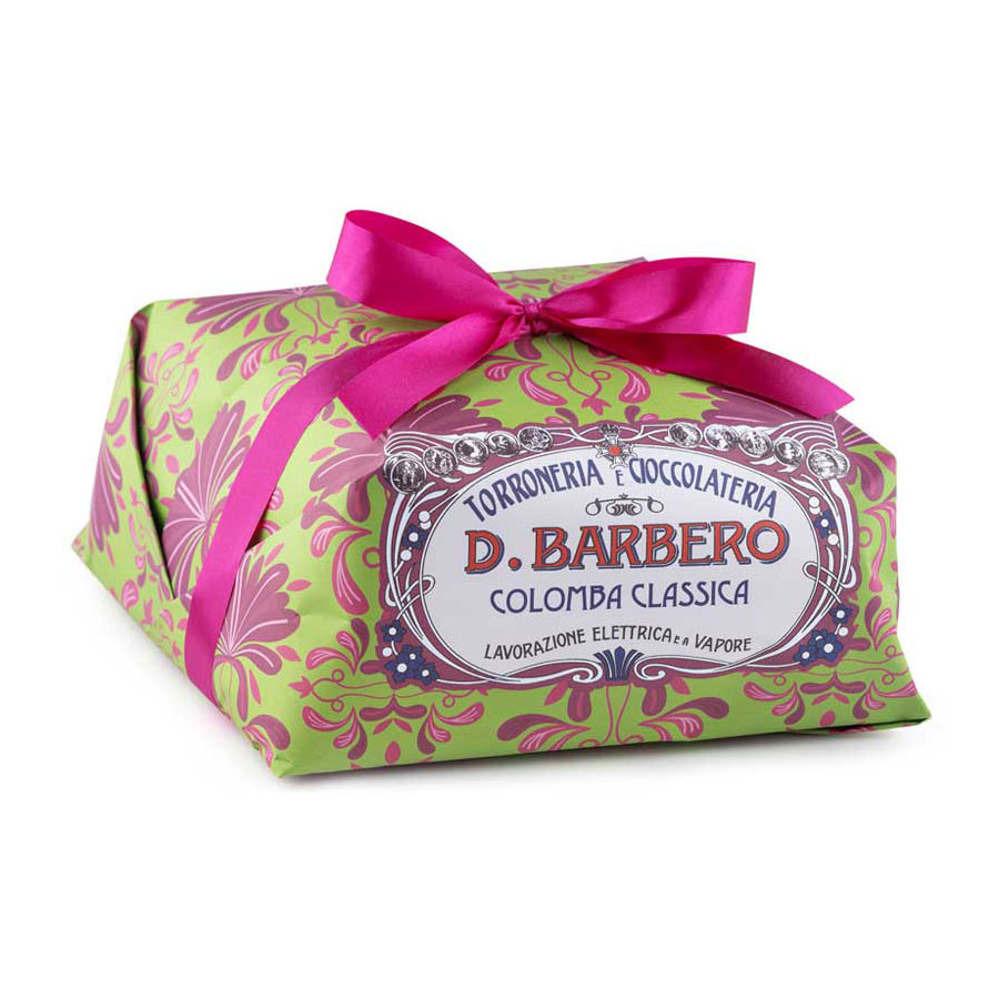 Classic Colomba with candied fruit Barbero 750 gr