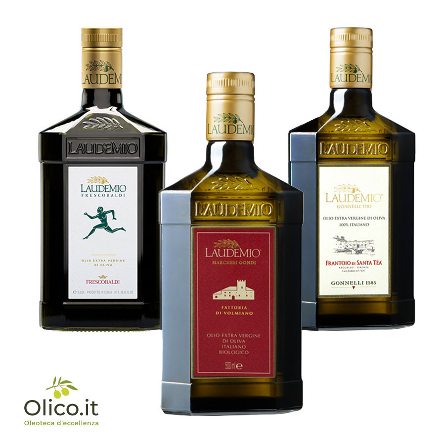Auswahl Laudemio: Frescobaldi, Fattoria Volmiano, Santa Tea 500 ml x 3