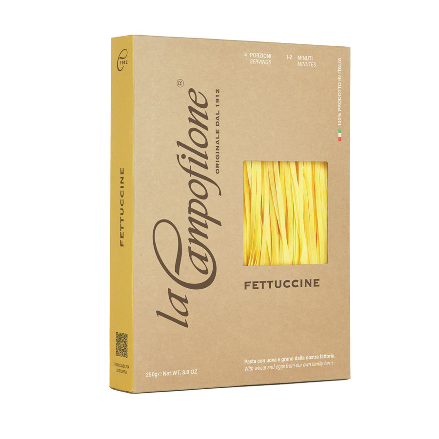 Fettuccine egg pasta La Campofilone 250 gr Marche