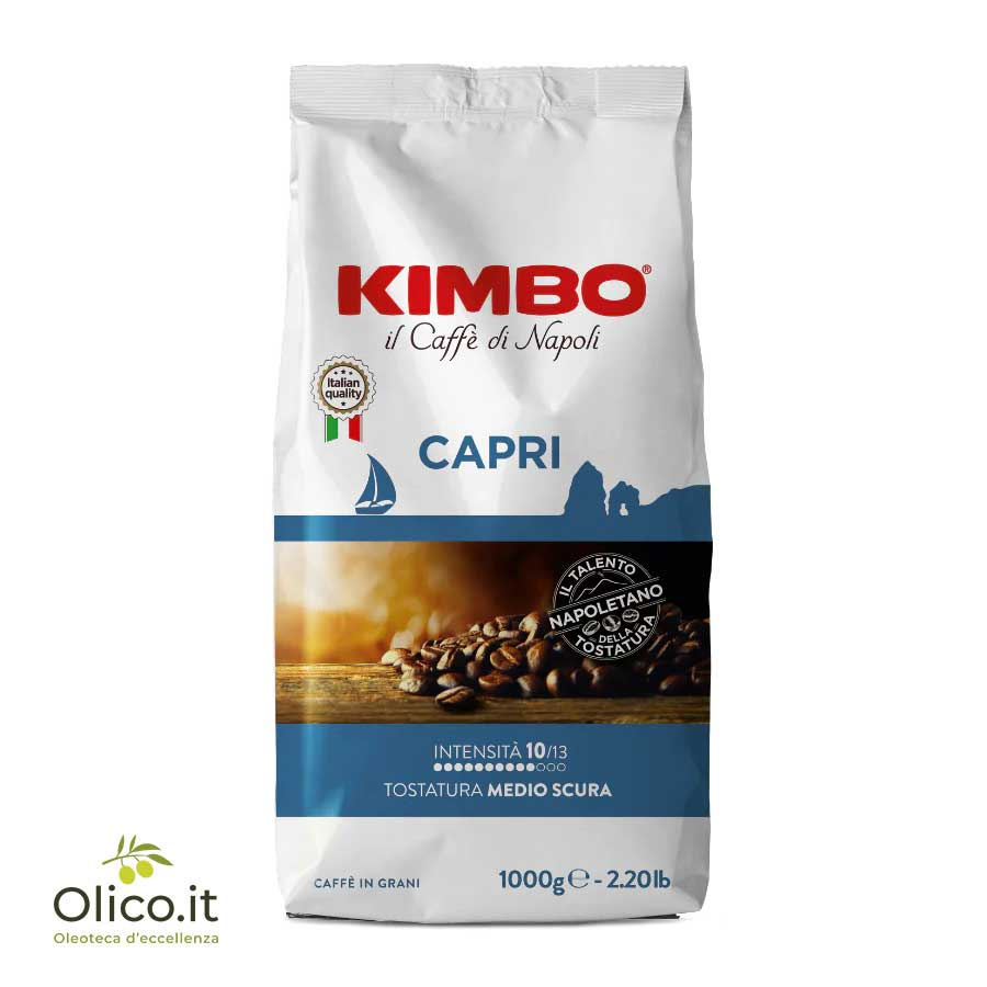 Kimbo Caffè in grani Meraviglie del Gusto Capri 1 kg