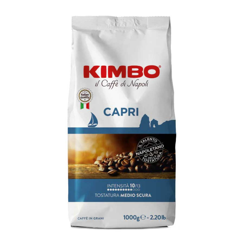 Kimbo Caffè in grani Meraviglie del Gusto Capri 1 kg