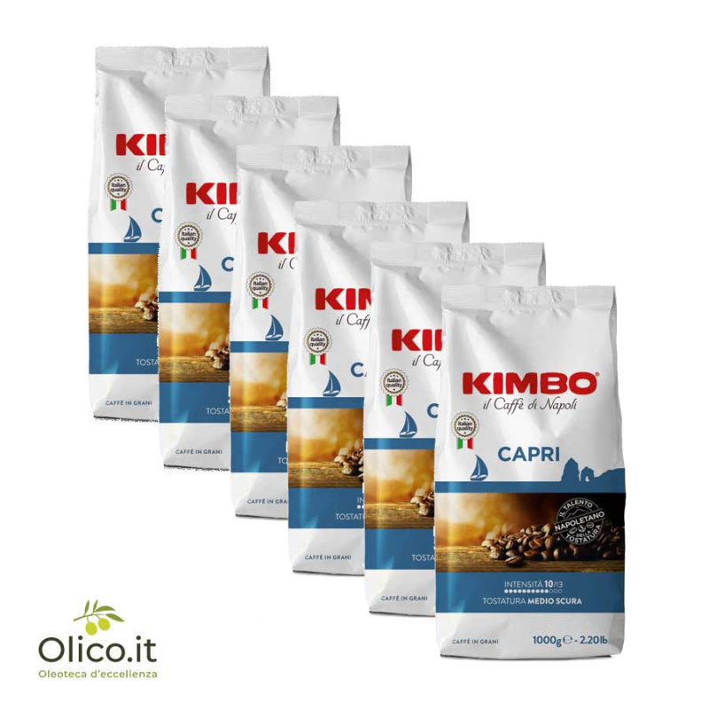 Offer Coffee beans Kimbo Capri 1 kg x 6