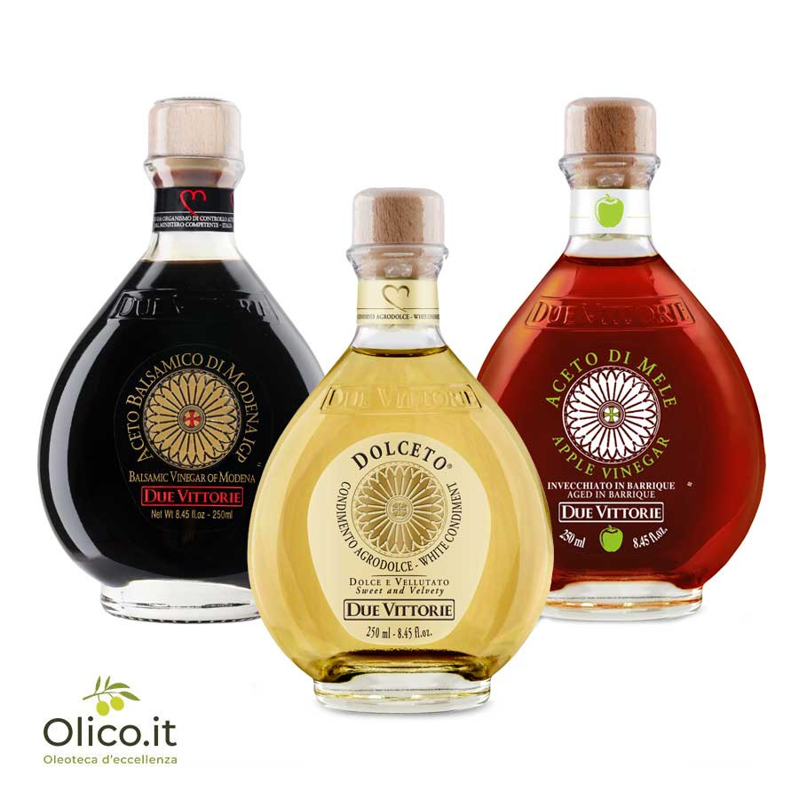 Offerta Aceto Due Vittorie Balsamico Modena Oro bianco Dolceto mela