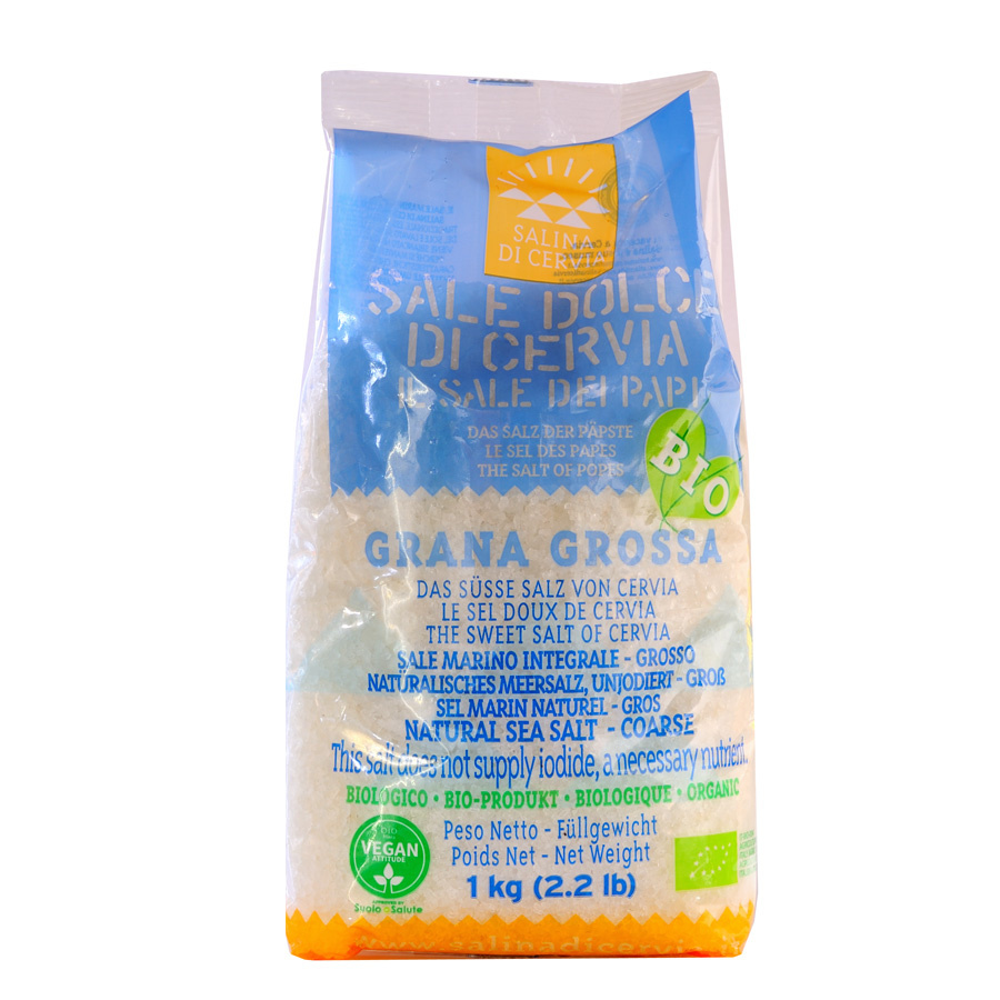 Salina di Cervia Biologisch Zoet Zout uit Cervia 1 kg