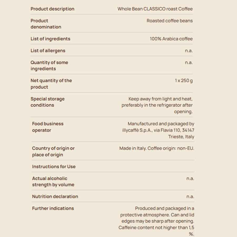 Offer Illy coffee beans: Guatemala, Brazil and Nicaragua 250 g x 3