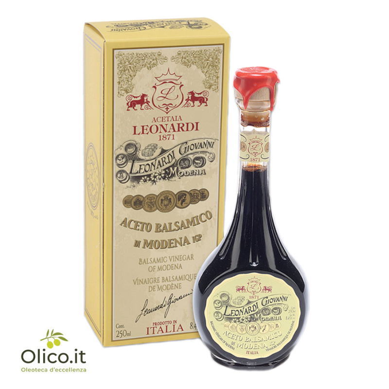 Leonardi Balsamic Vinegar of Modena IGP Serie 15 Goccio 250 ml