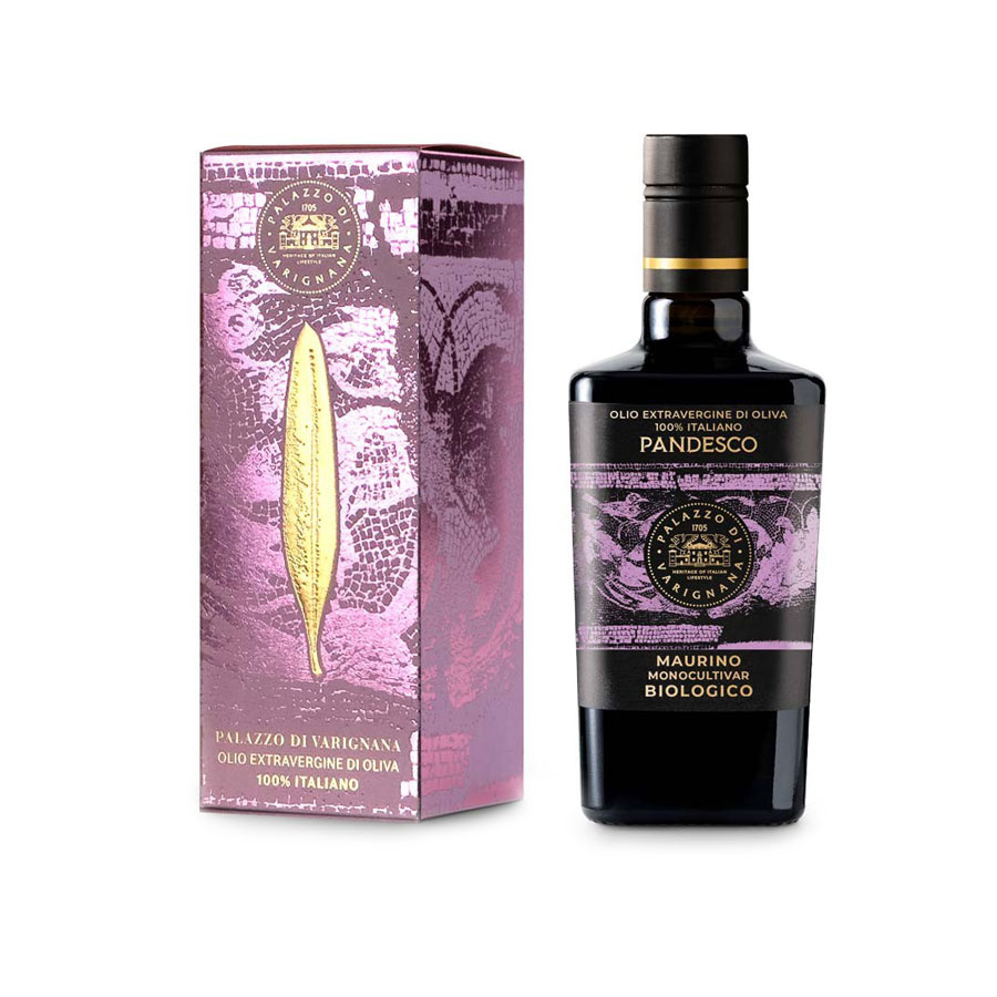 Aceite de Oliva Virgen Extra Pandesco Monocultivar Maurino Ecológico 500 ml