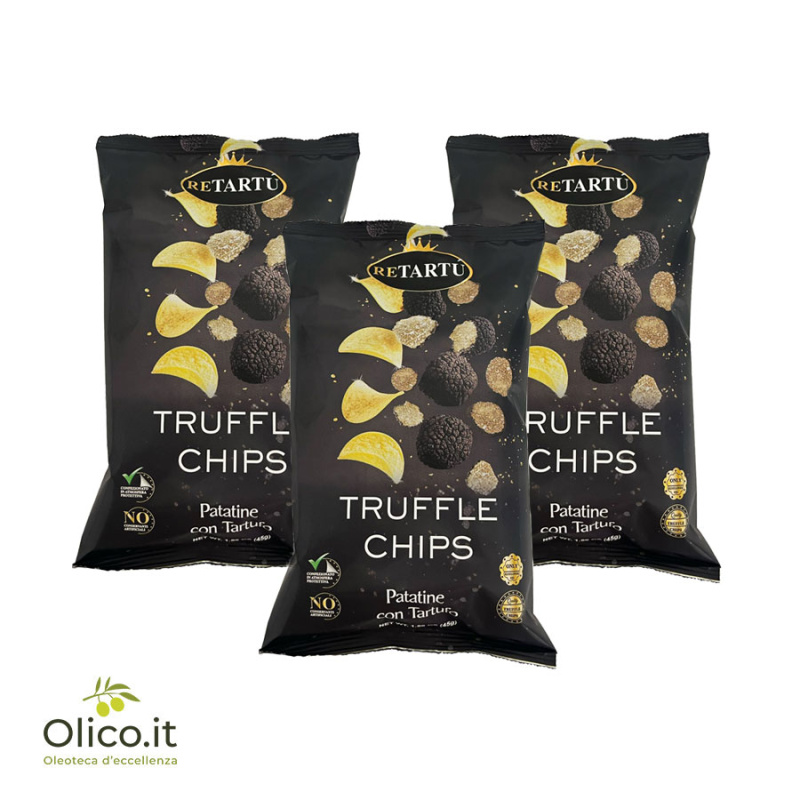 Offer Truffle Crisps Giuliano Tartufi 45 g x 3