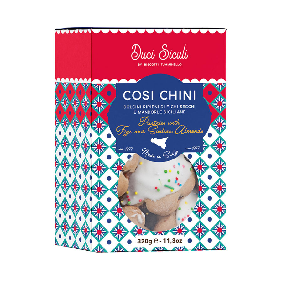 Tumminello Cosi Chini with Dried Figs and Sicilian Almonds 320 gr