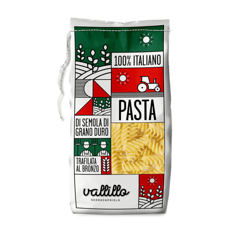 Fusilloni Pasta Vallillo 500 gr
