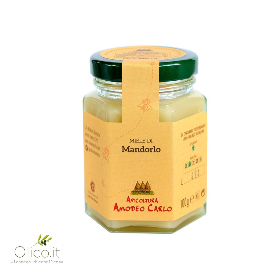 Miel de Almendro - Abeja negra Sícula 100 gr Carlo Amodeo slow food
