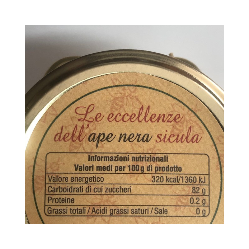 Miel de Zulla Abeja Negra Sícula Apicoltura Amodeo Carlo Sicilia