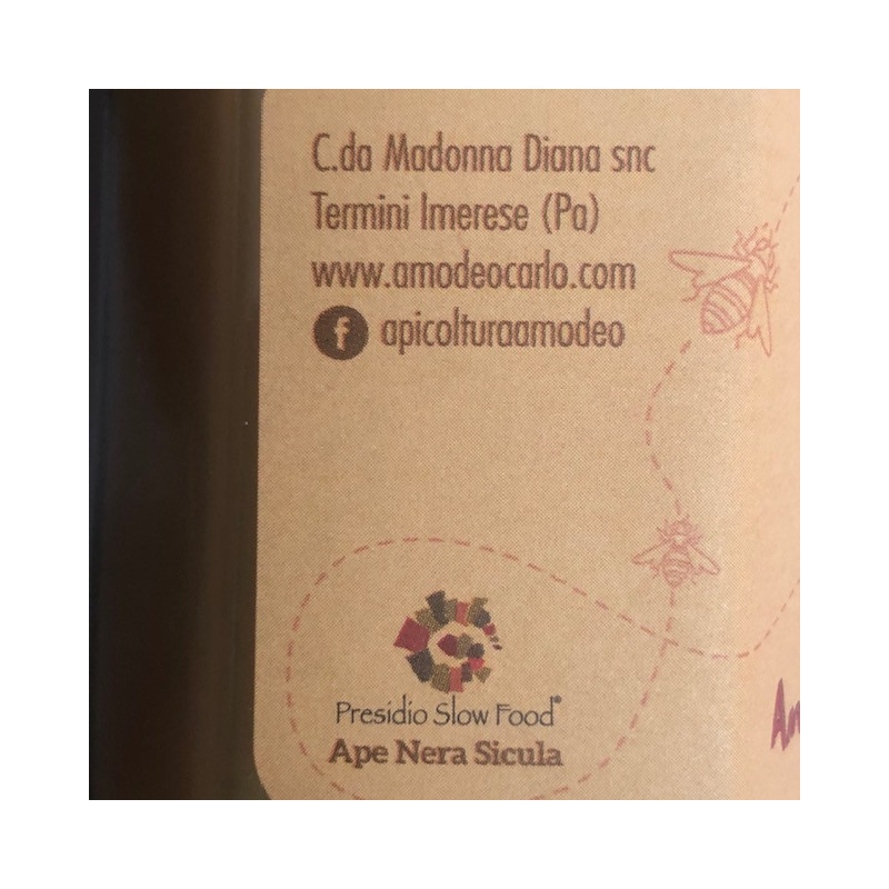 Miel de Almendro - Abeja negra Sícula 100 gr Carlo Amodeo slow food