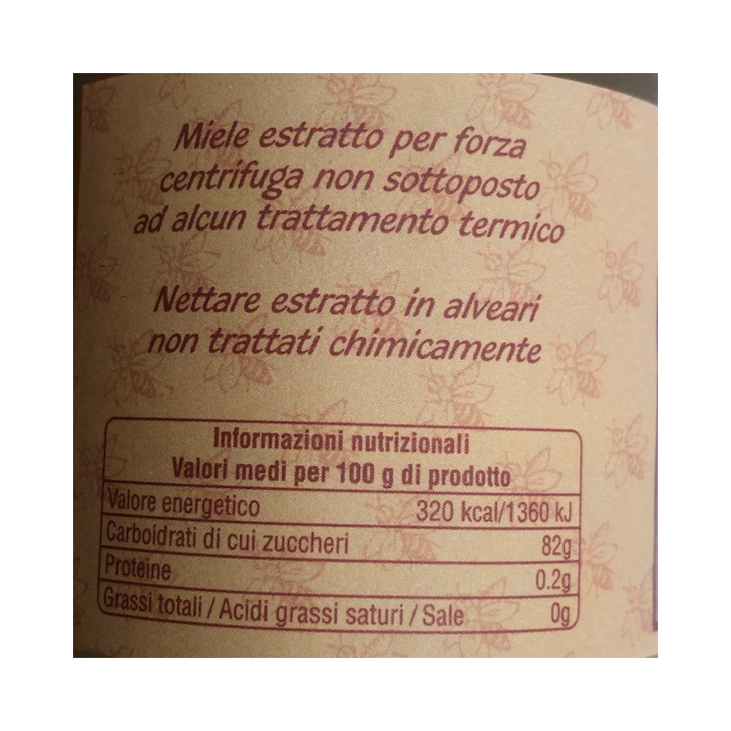 Miel de Níspero Abeja Negra Sícula 250 gr Apicoltura Amodeo Carlo