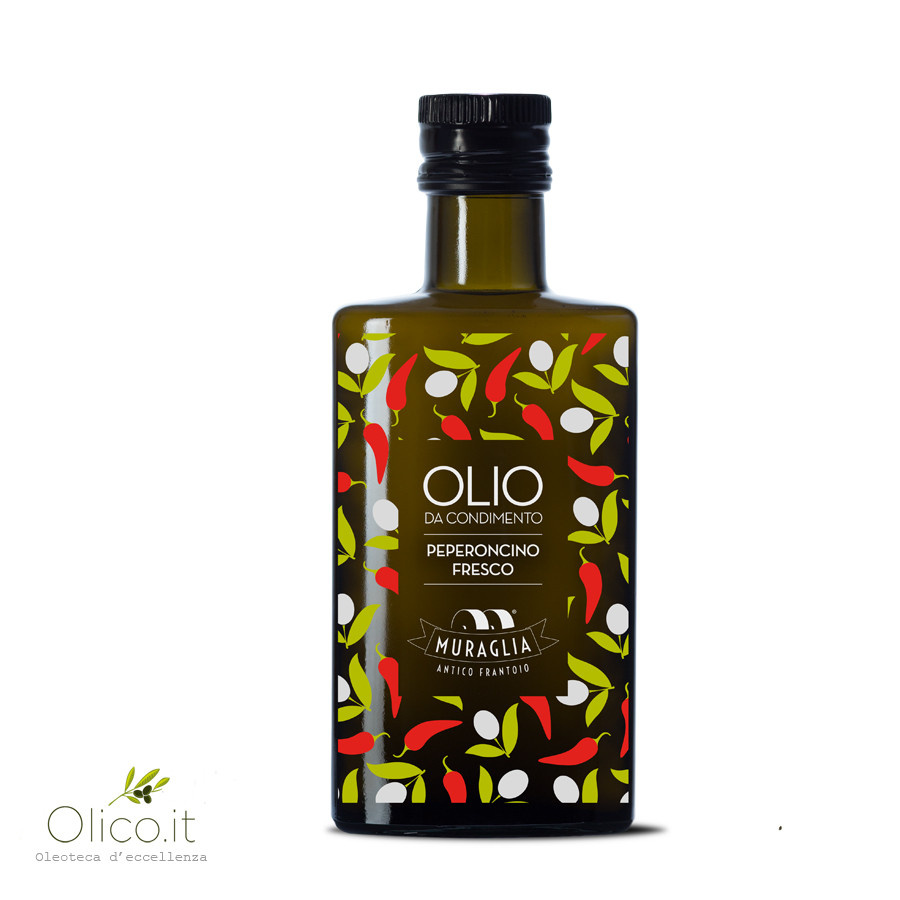 Condimento Olio Extra Vergine di Oliva e Peperoncino 200 ml Muraglia