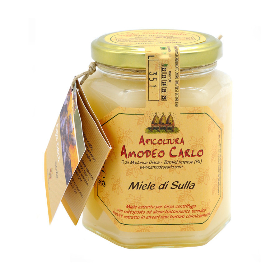 Miel de Zulla Abeja Negra Sícula Apicoltura Amodeo Carlo Sicilia